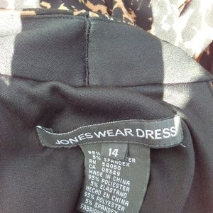 Jones Wear | Dresses | Jones Wear Animal Print Dress | Poshmark